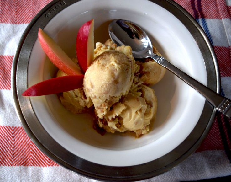 Caramel Apple Crumble Ice Cream - Witten Kitchen