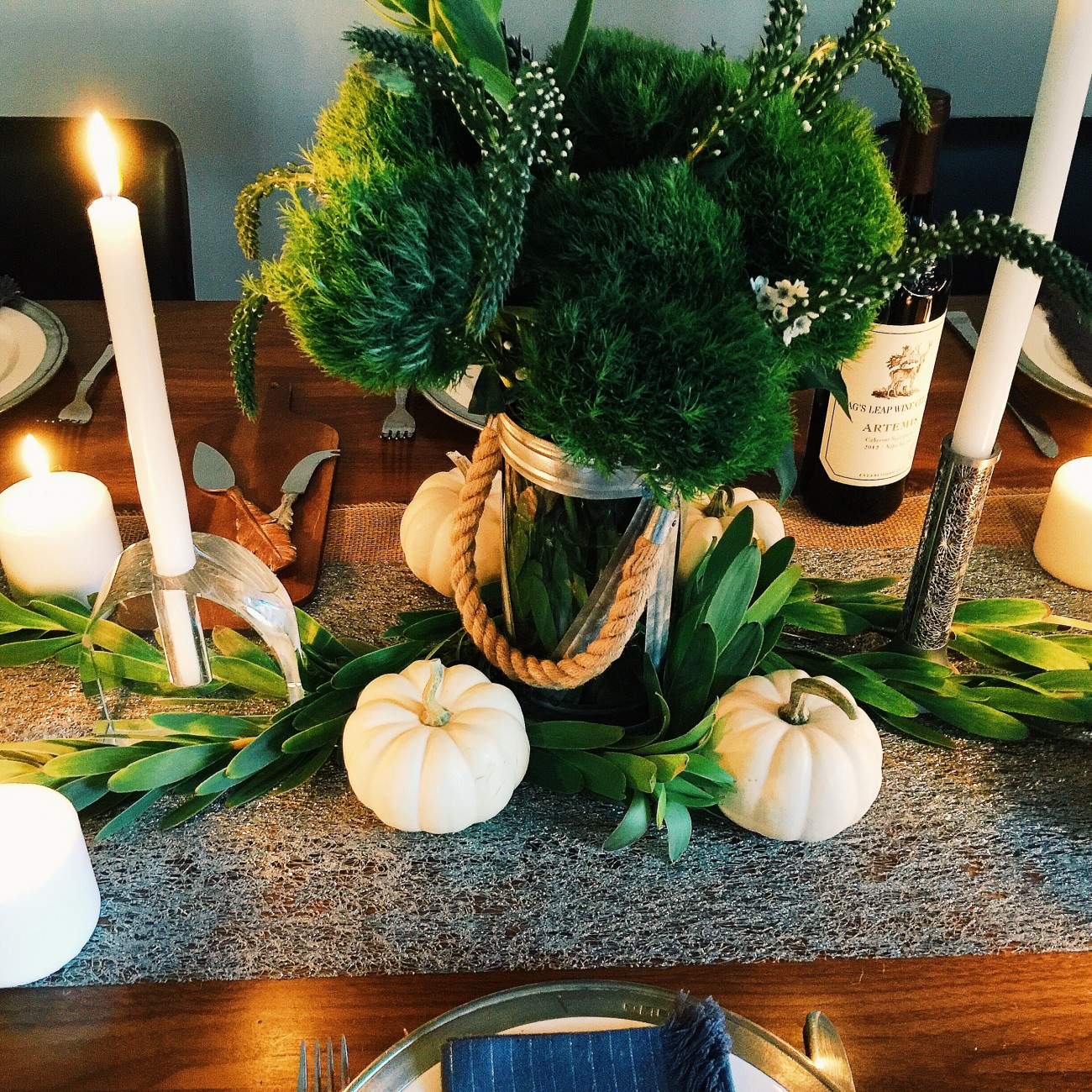 An October Table with an Organic Feel - Witten Kitchen