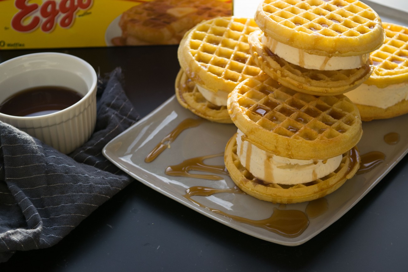 Leggo My Maple Eggo Ice Cream Sandwich - Witten Kitchen
